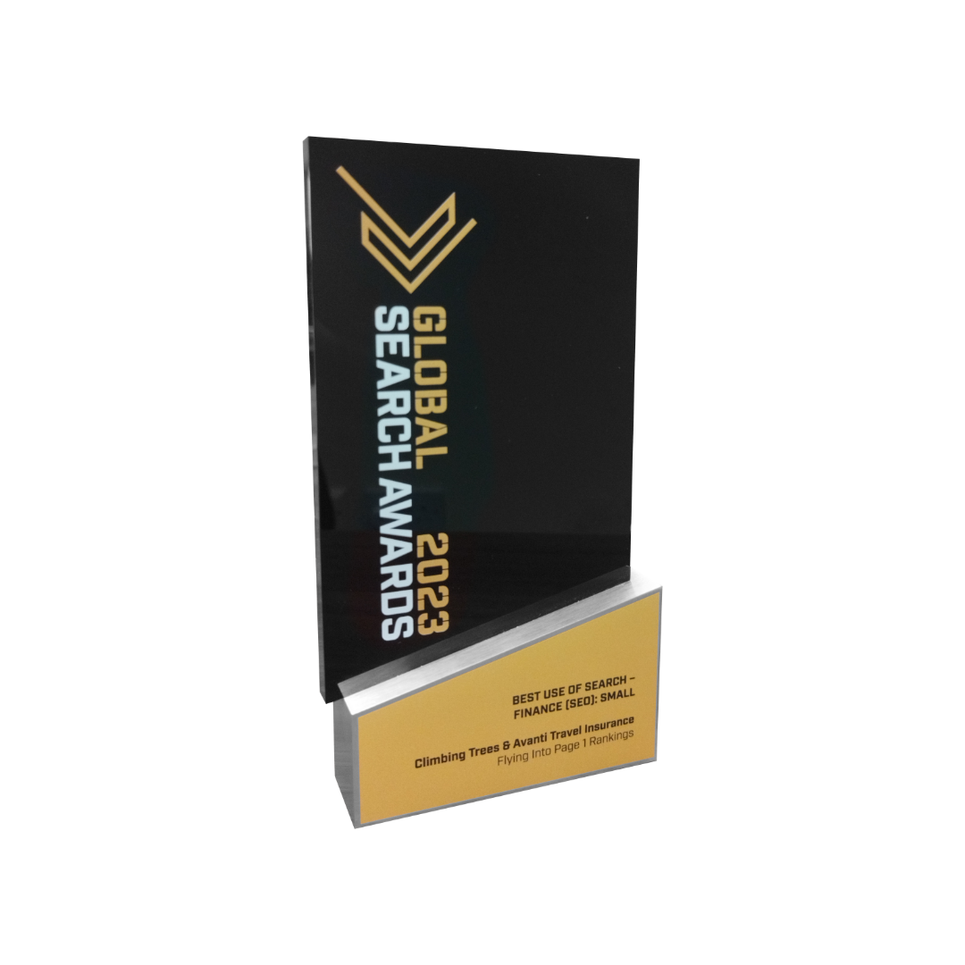 Global Award Winning Search Campaign // Climbing Trees